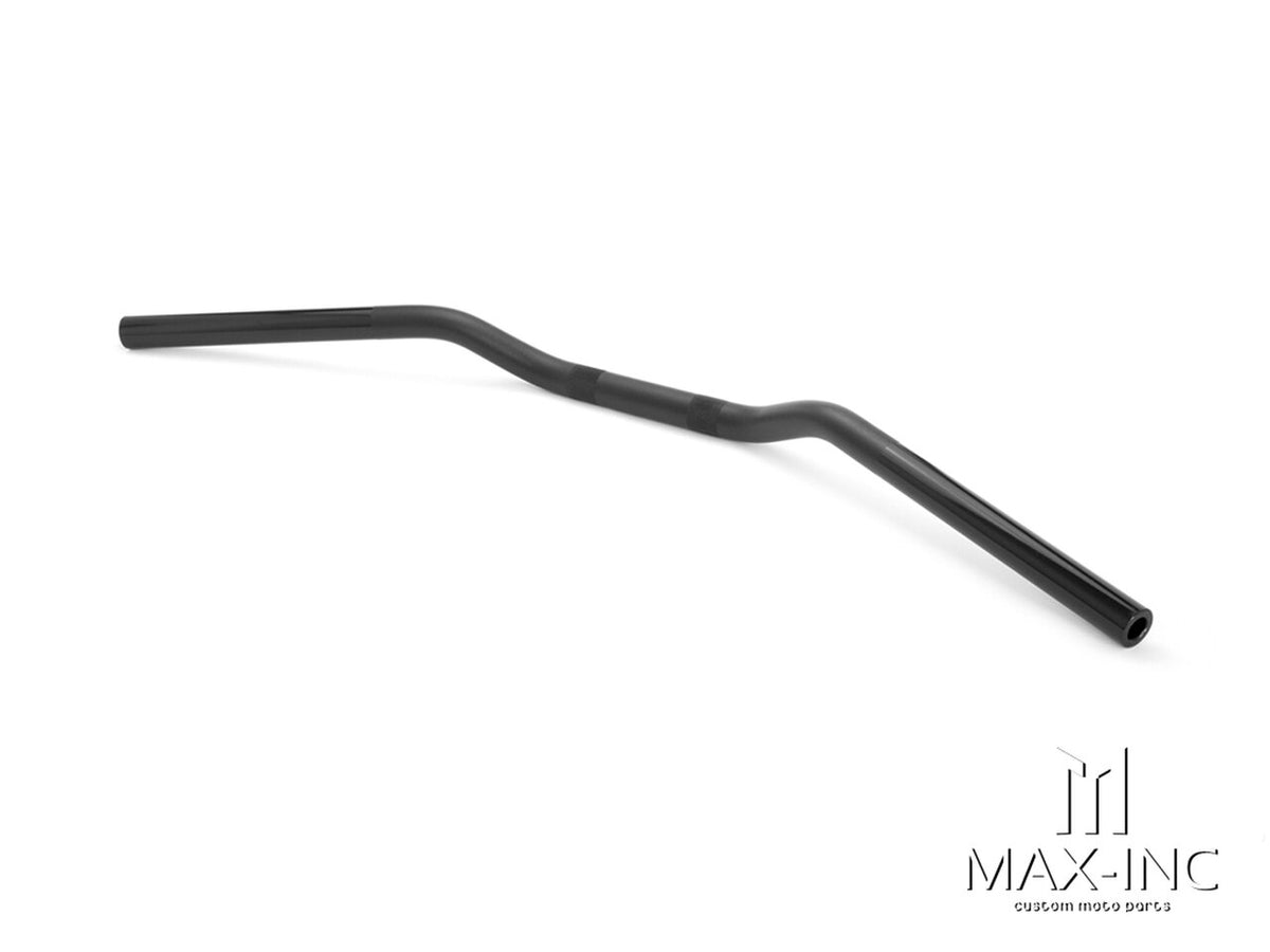 Black Alloy Cafe Racer Drag Bars - 7/8 (22mm)
